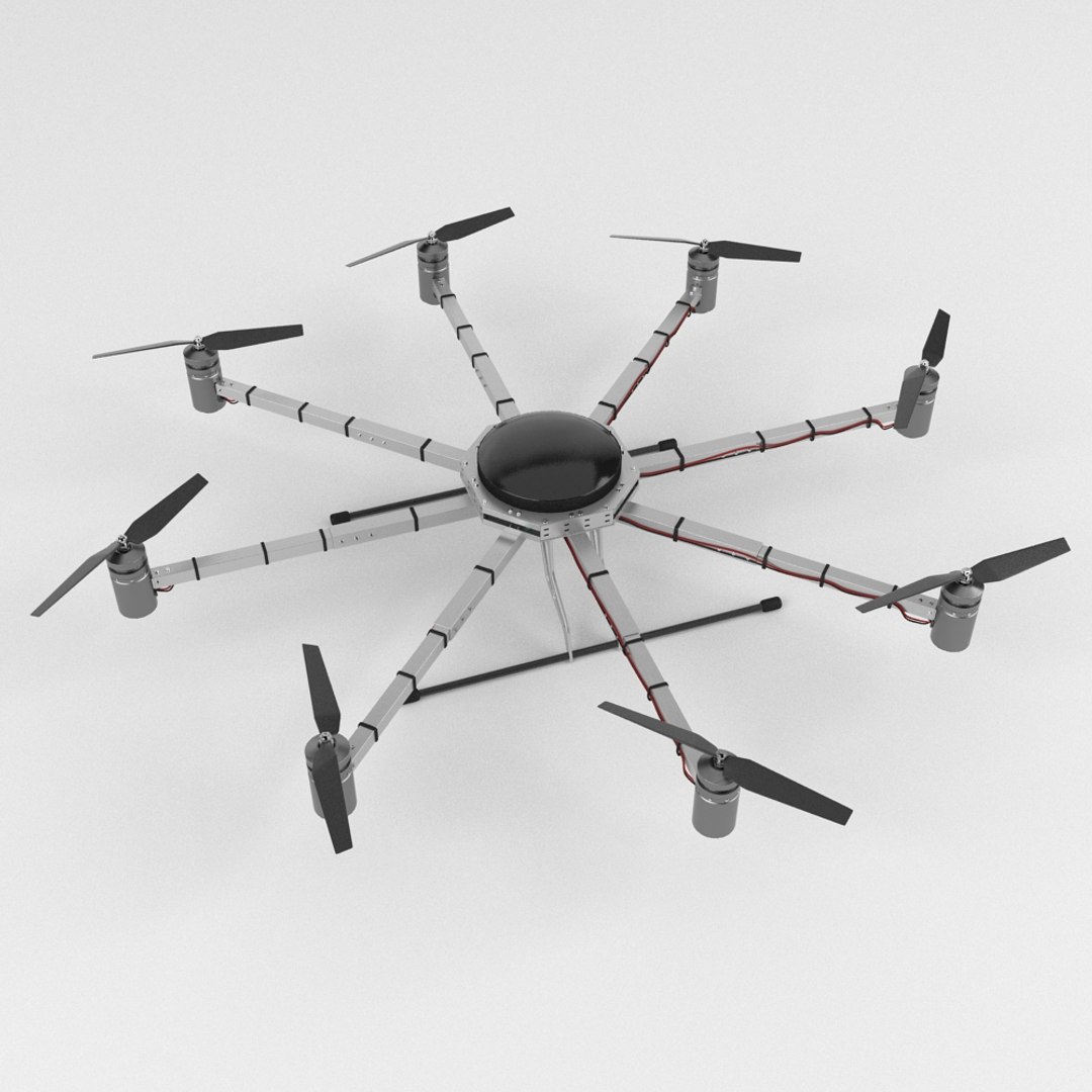 drones realistic 3d max