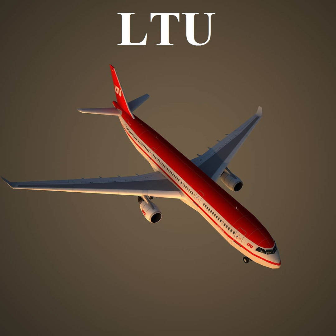 Airbus Ltu 3d Model