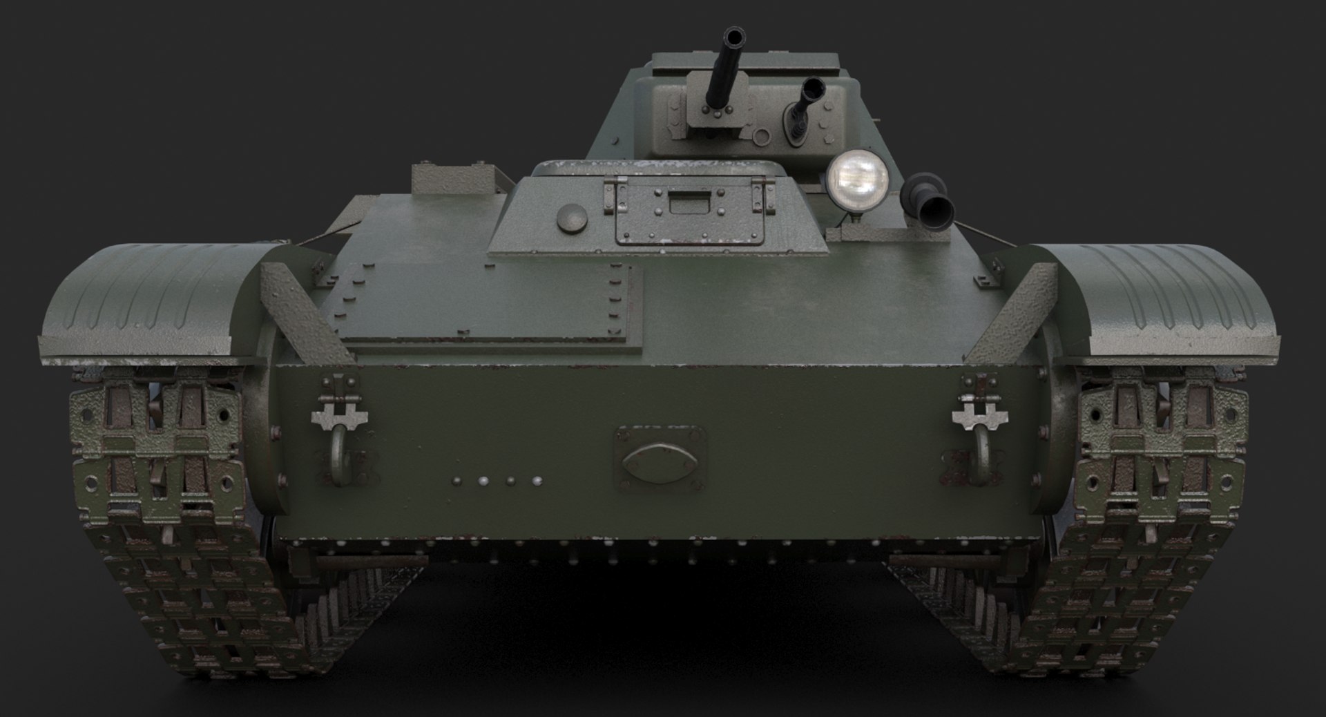 3D Tank T 60 Soviet Model - TurboSquid 1646783