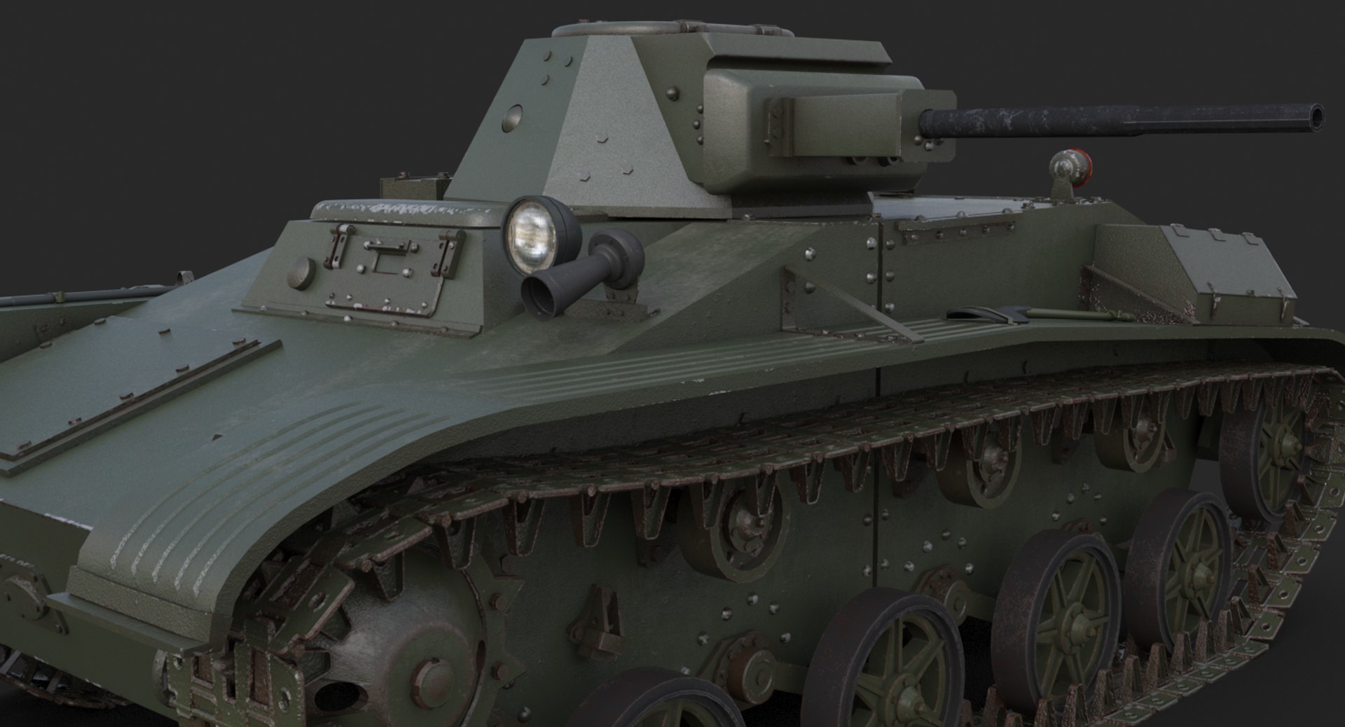 3D Tank T 60 Soviet Model - TurboSquid 1646783