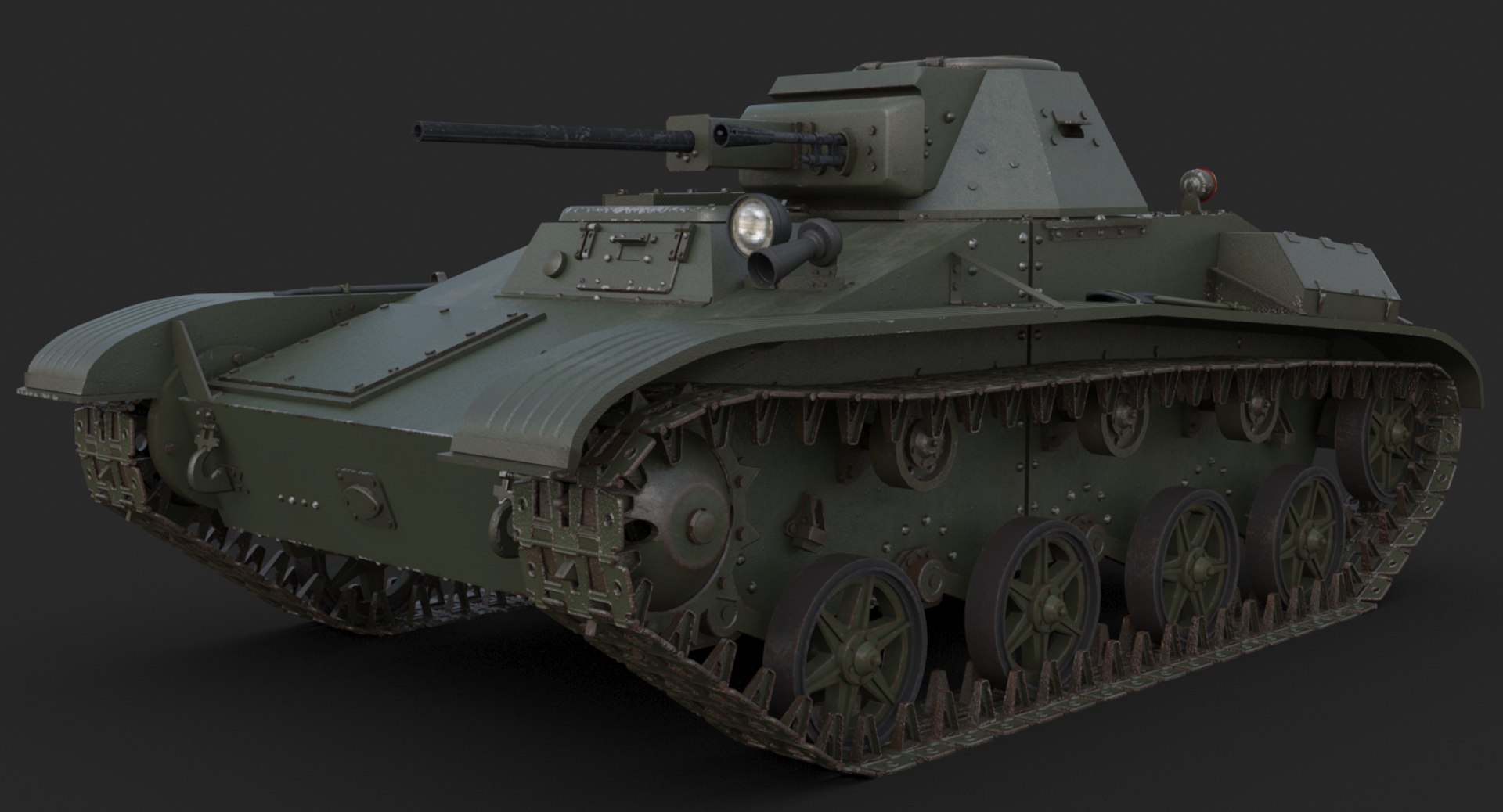 3D Tank T 60 Soviet Model - TurboSquid 1646783