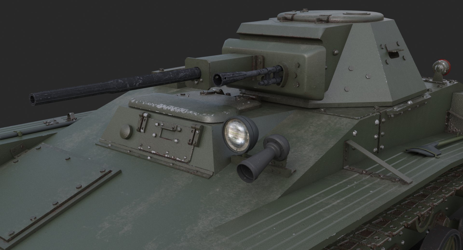 3D Tank T 60 Soviet Model - TurboSquid 1646783