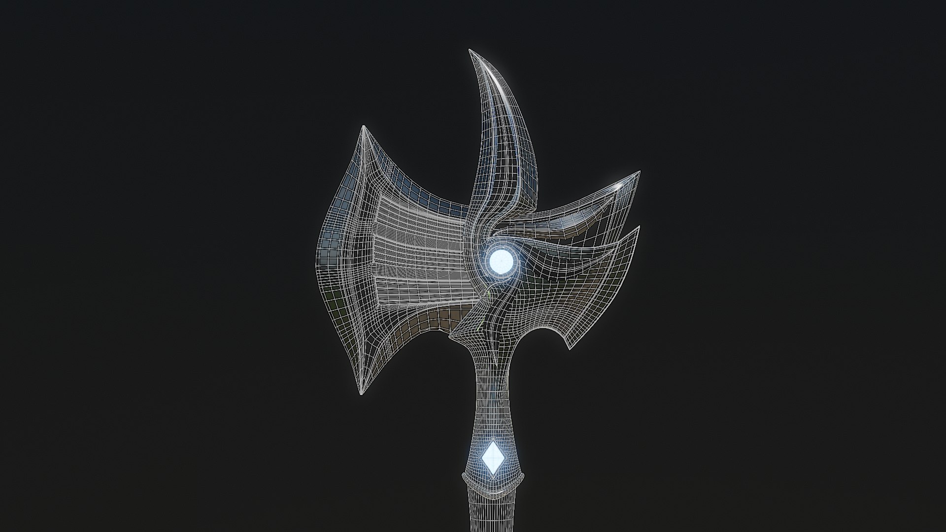 Shadowfang Axe 3D Model - TurboSquid 2383852