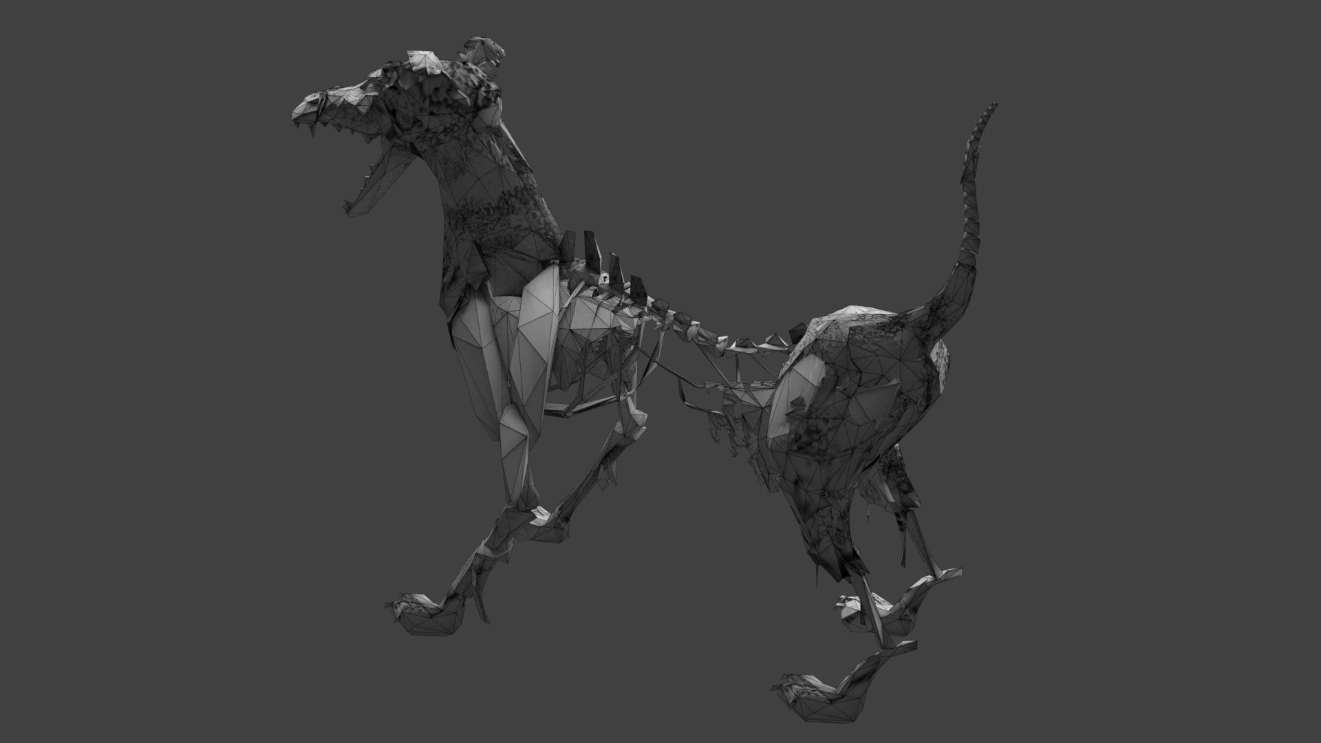 3D Smashed Dog - TurboSquid 1789536