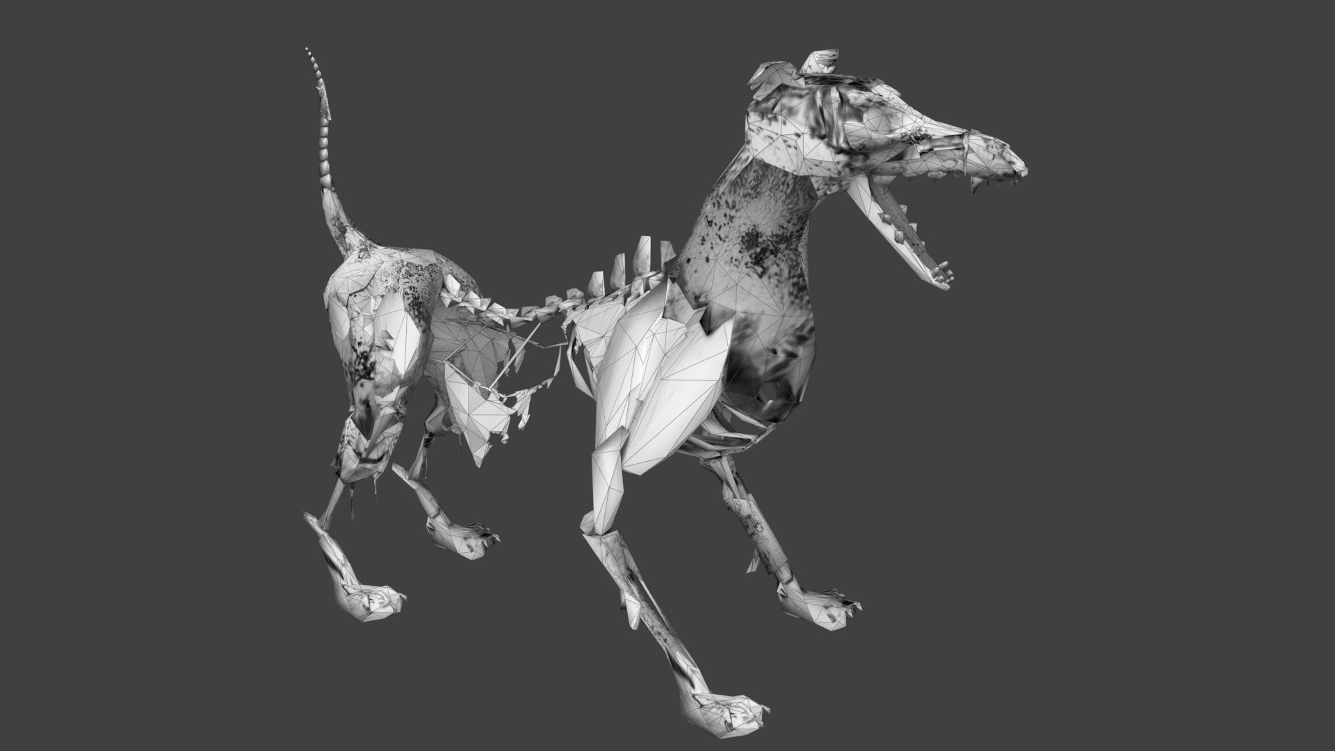 3D Smashed Dog - TurboSquid 1789536