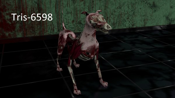 3D Smashed dog - TurboSquid 1789536