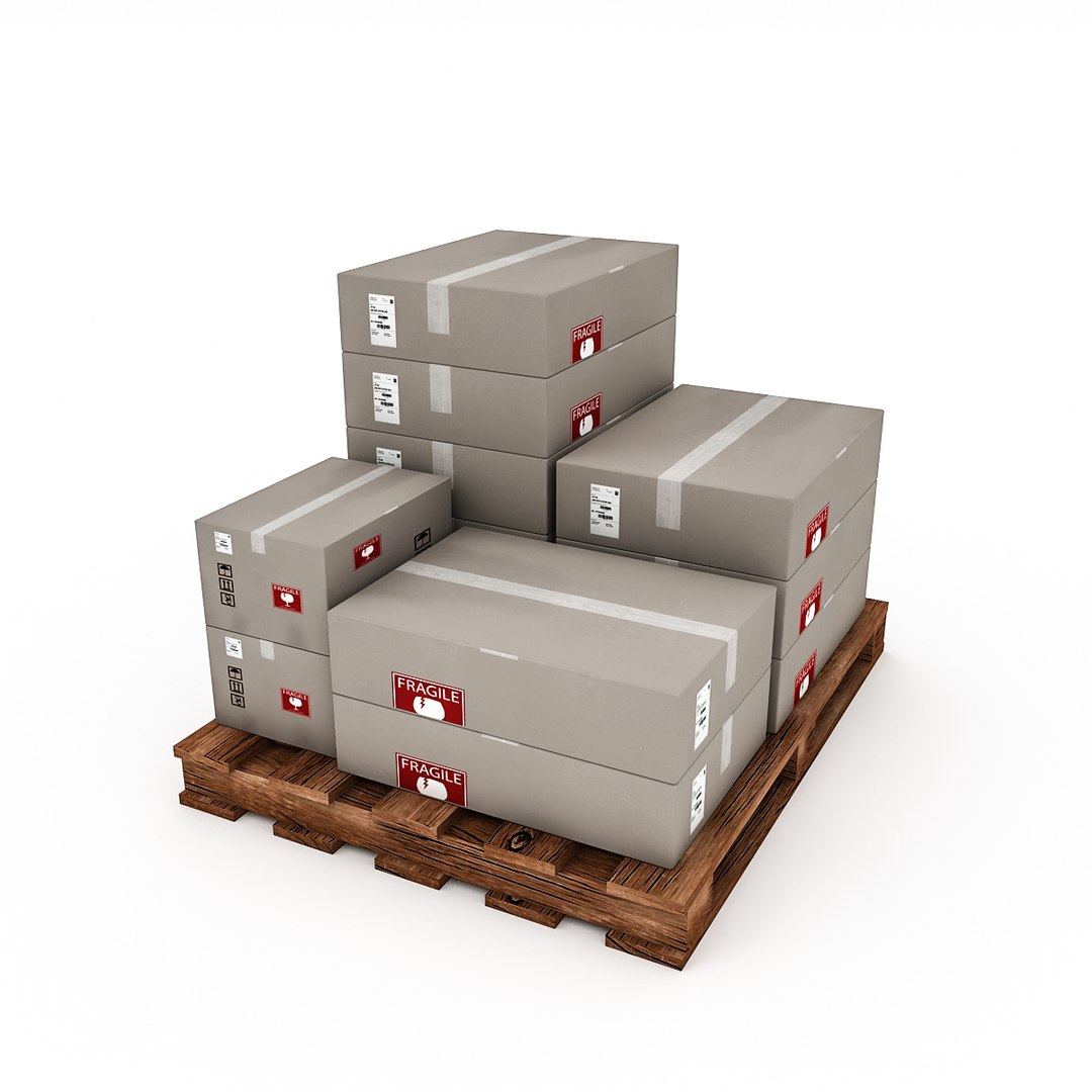 Warehouse Box 3D Model - TurboSquid 1540867