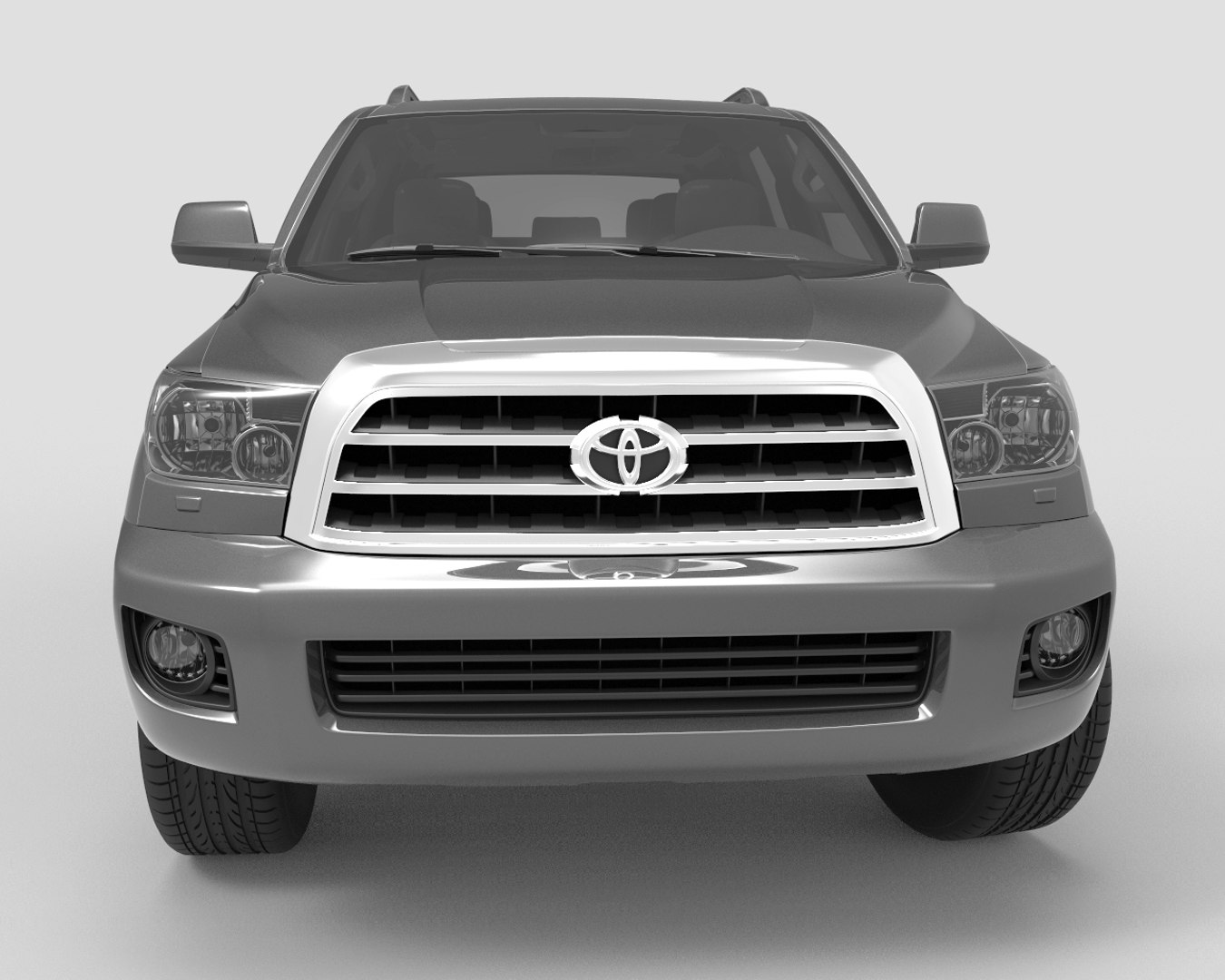 3dsmax Toyota Sequoia 2014