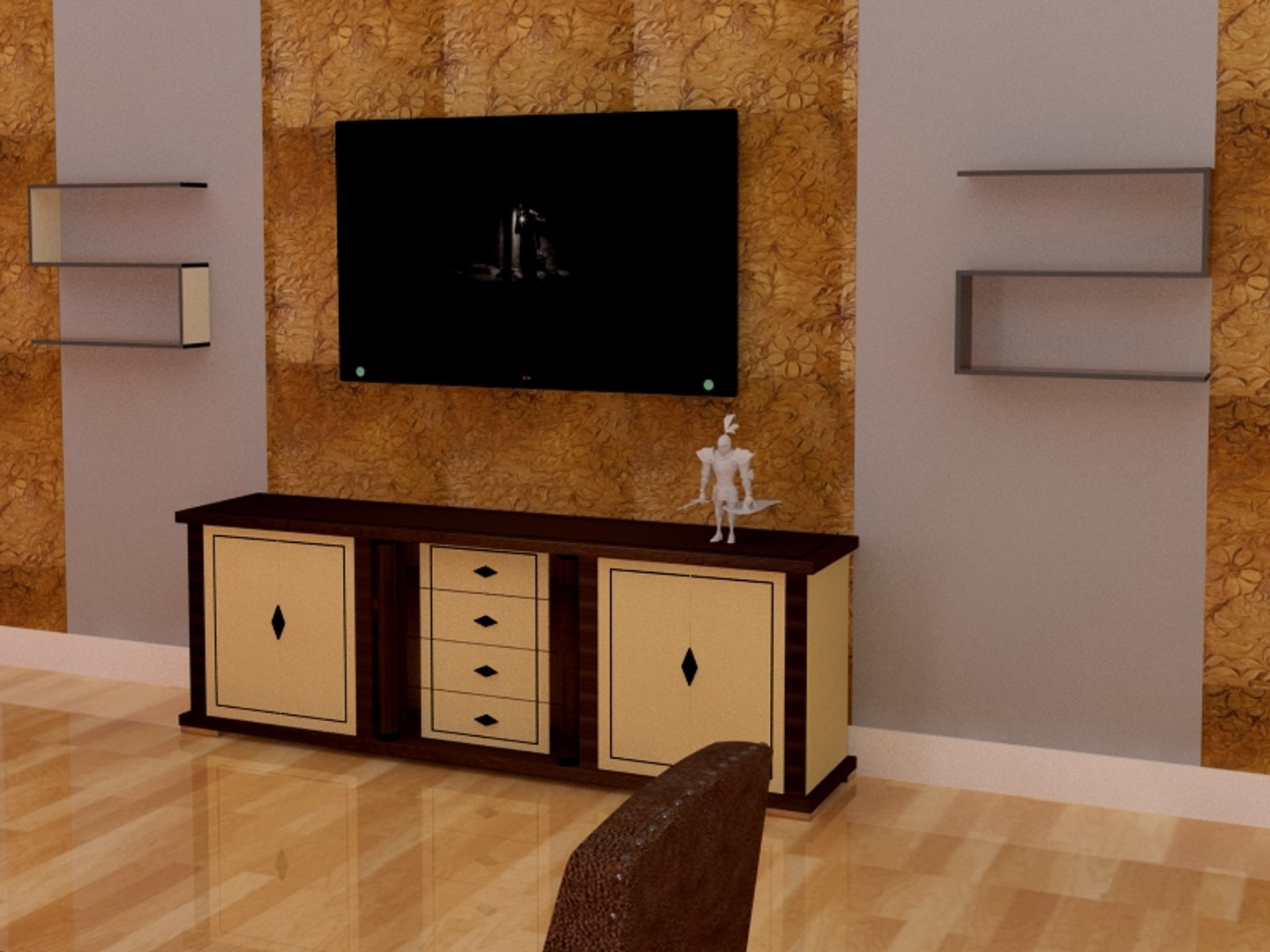 3D Realistic Interior Room - TurboSquid 1581015