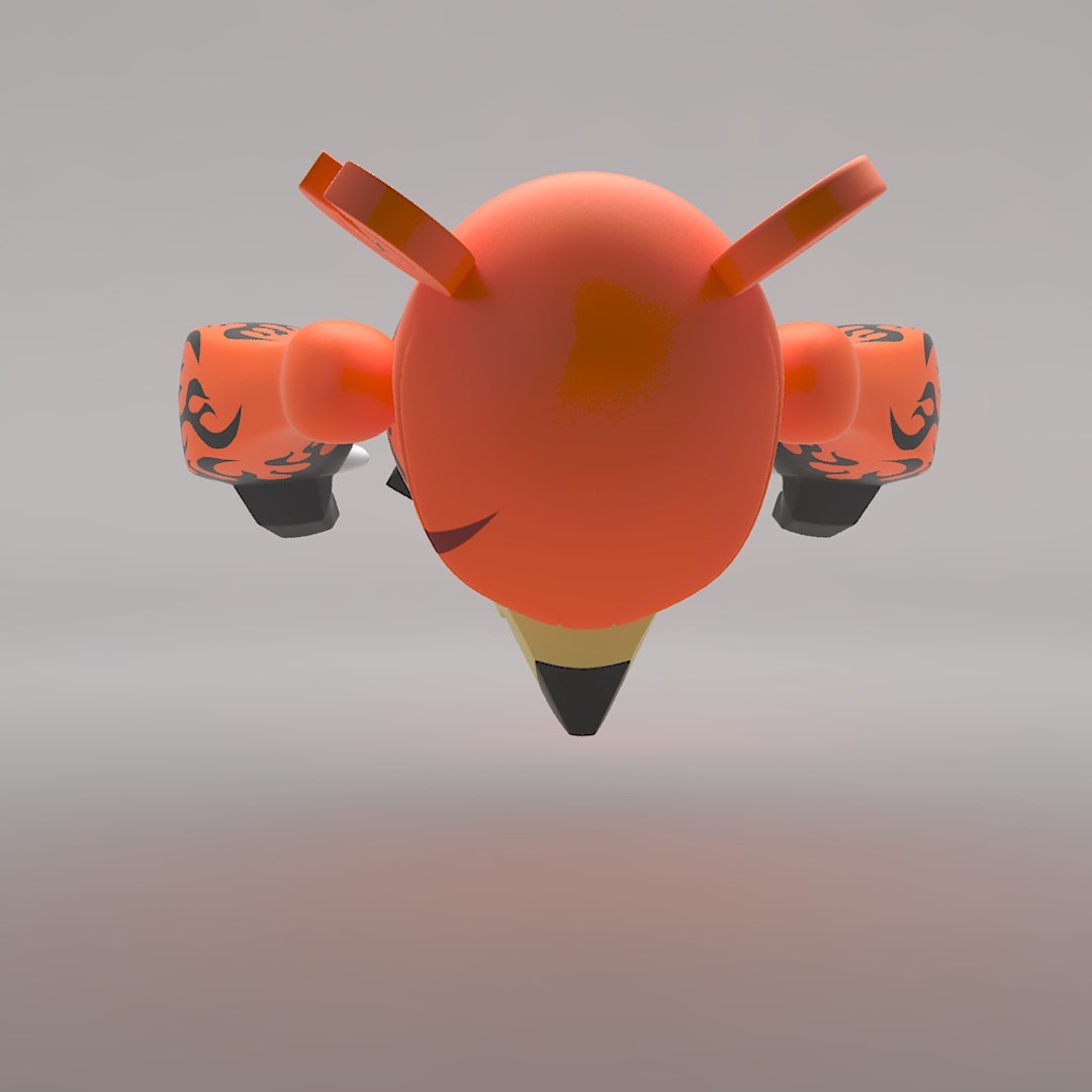 3ds Max Bear Knuckle Toy