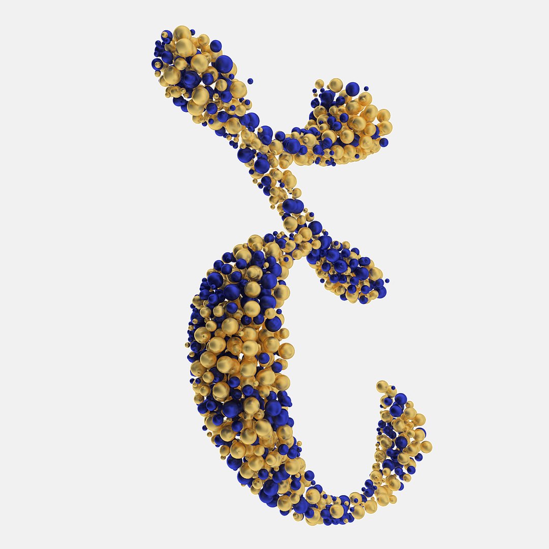 3D Model Calligraphic Digit 3 Number - TurboSquid 1396148