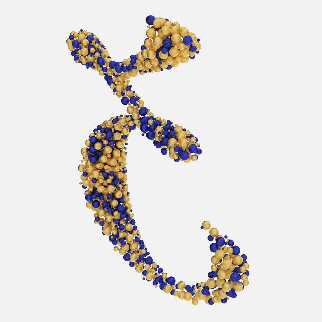 3D Model Calligraphic Digit 3 Number - TurboSquid 1396148