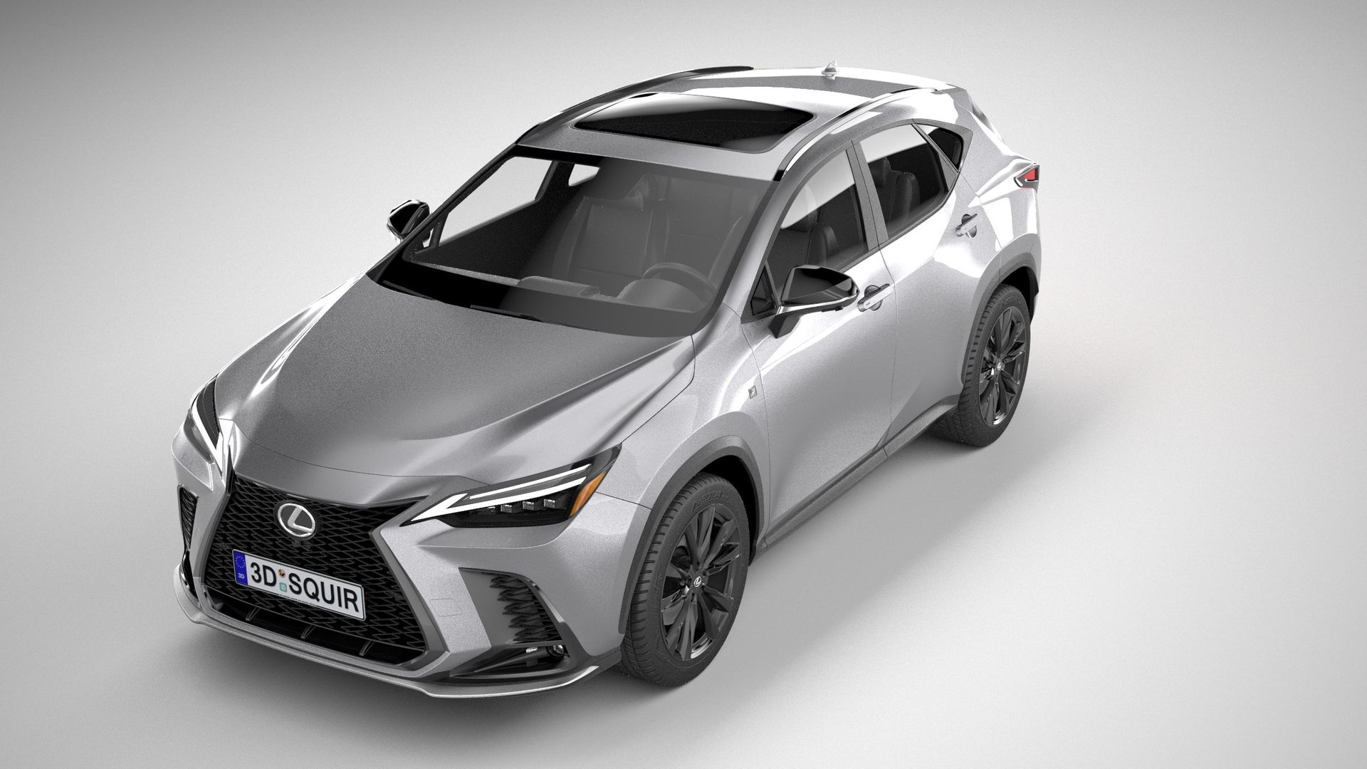 Lexus NX300 F-Sport 2022 3D - TurboSquid 1775063