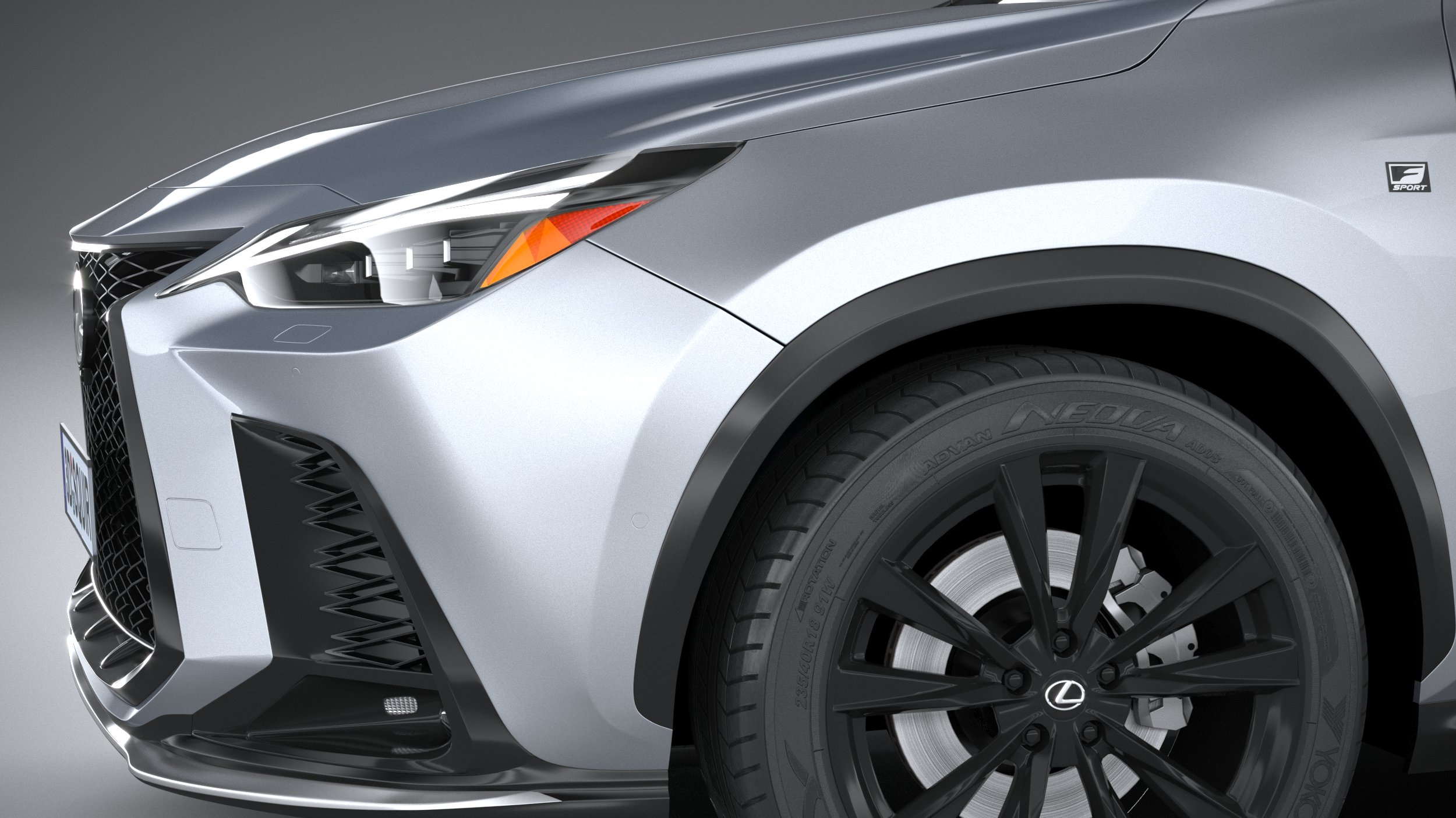 modelo 3d Lexus NX300 F-Sport 2022 - TurboSquid 1775063