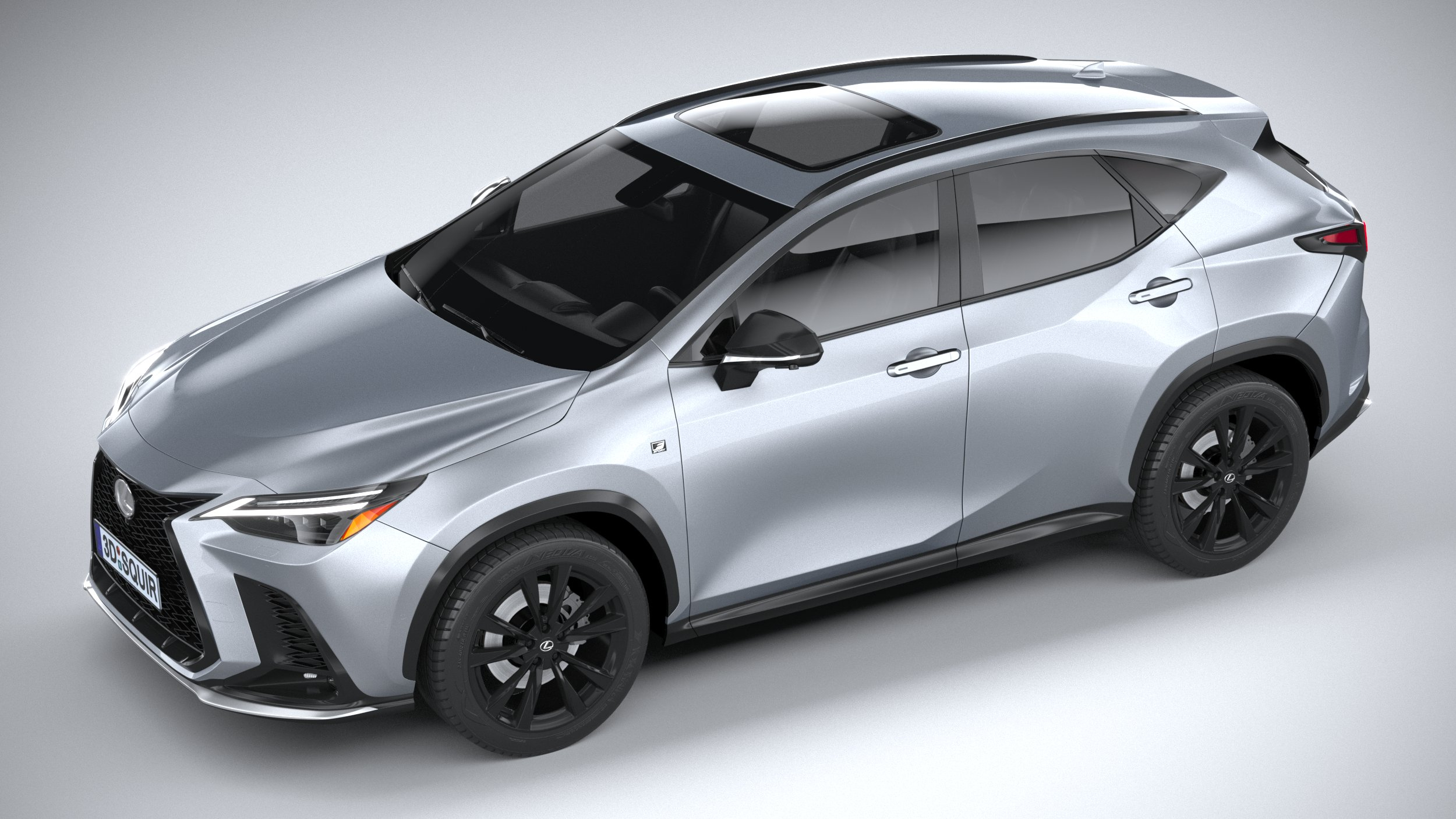Lexus NX300 F-Sport 2022 3D - TurboSquid 1775063