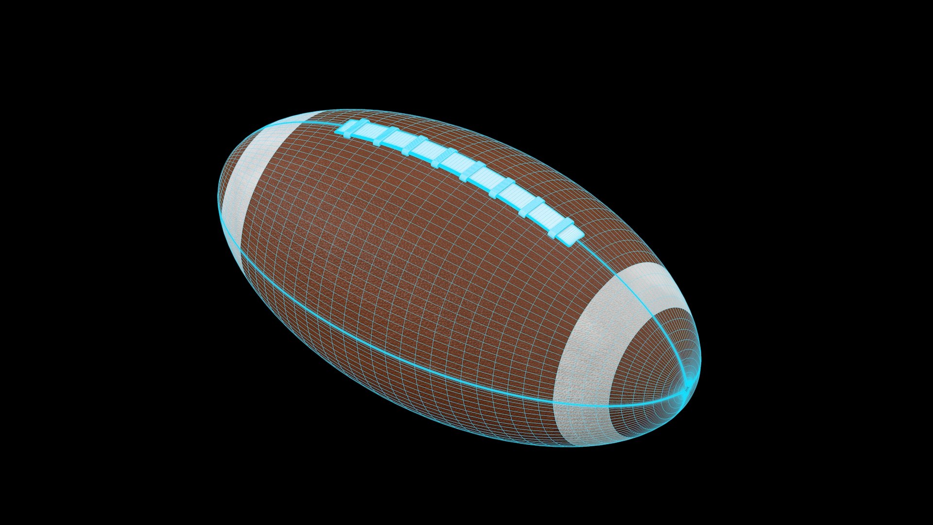 American Football 3D Model - TurboSquid 2014330