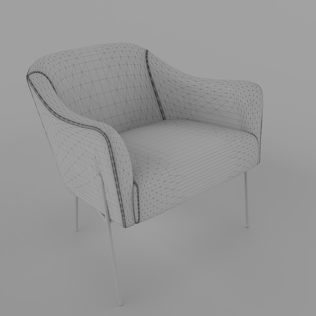3D Poltrona Ronda Muma Model - TurboSquid 2263904