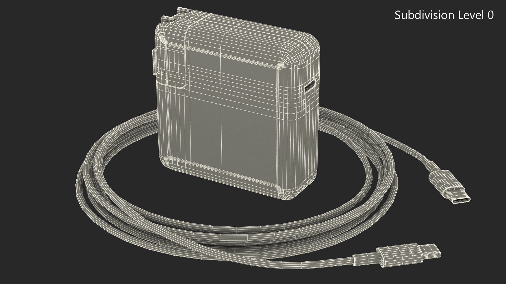 Apple 61w type c model - TurboSquid 1670541