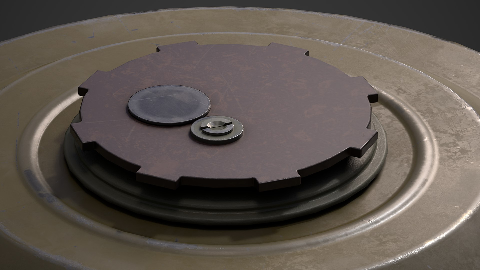 TM-62M AntiTank Landmine Low-poly 3D model model - TurboSquid 2156721