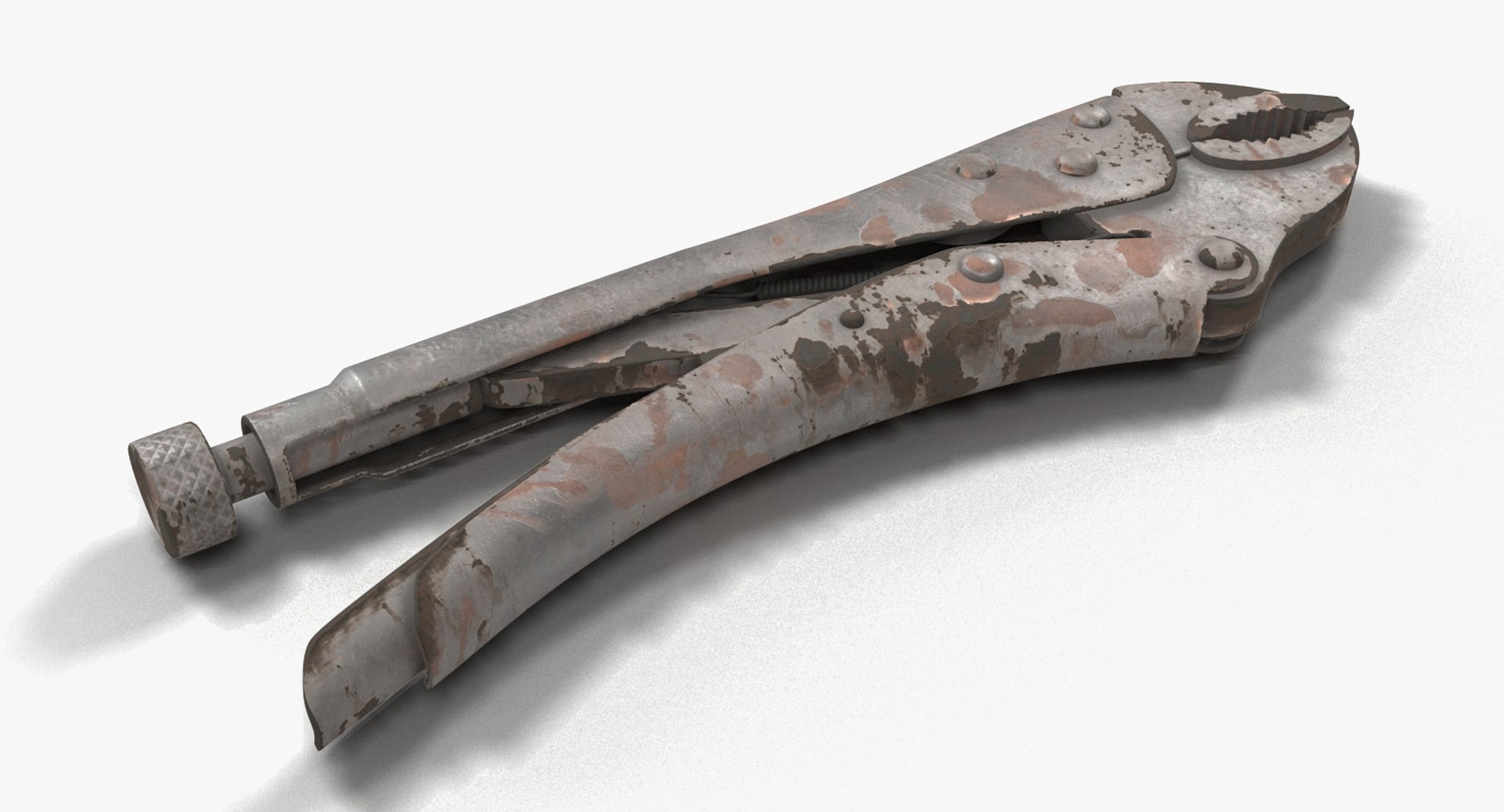 Rusty Vice Grip Model - TurboSquid 1219466