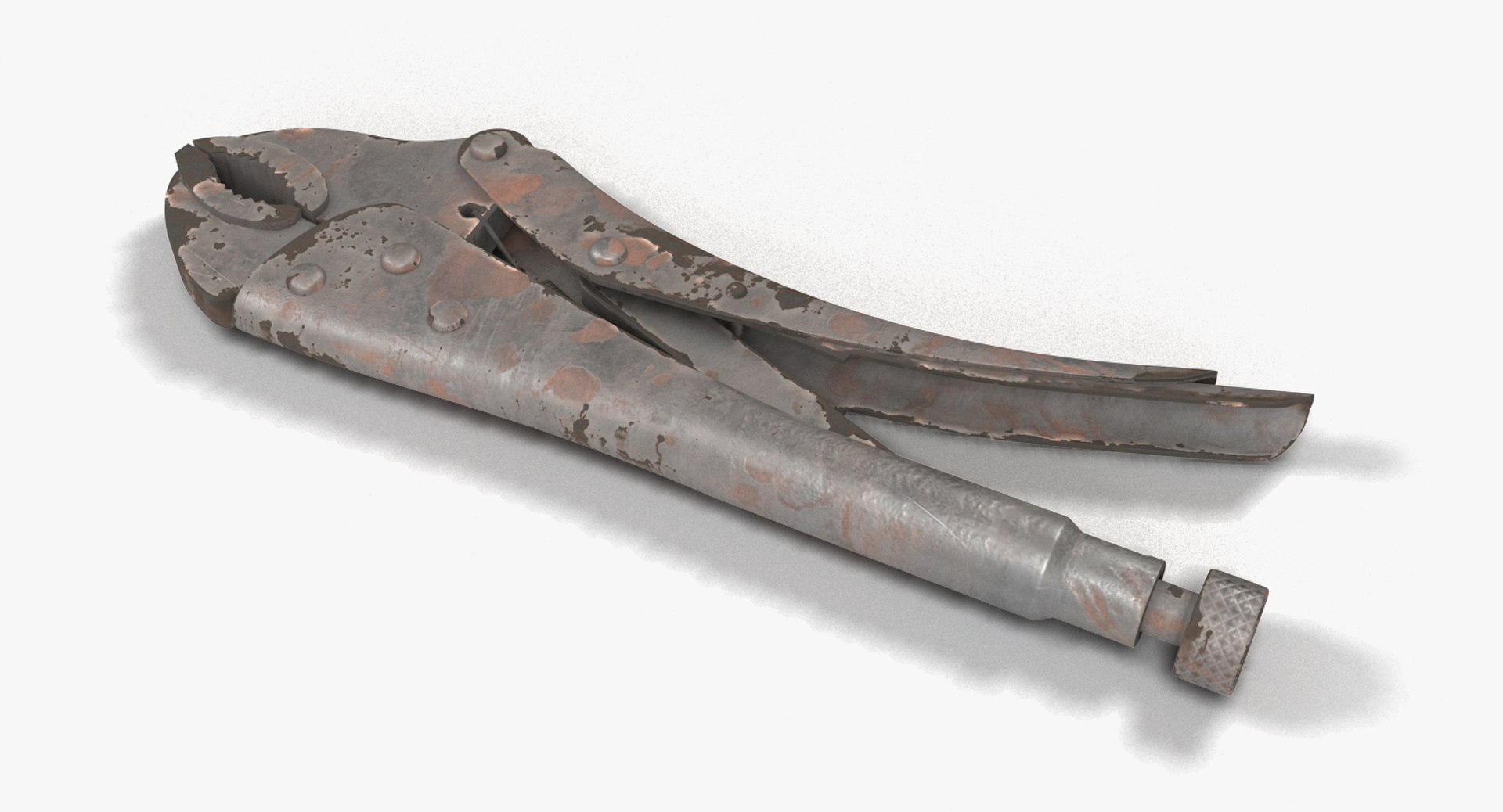 Rusty Vice Grip Model - TurboSquid 1219466