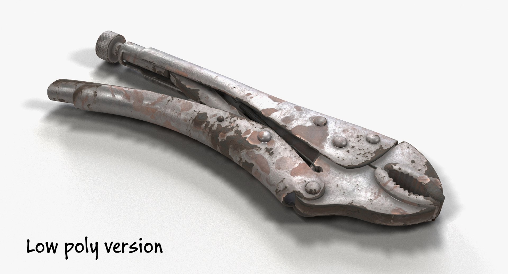 Rusty Vice Grip Model - TurboSquid 1219466