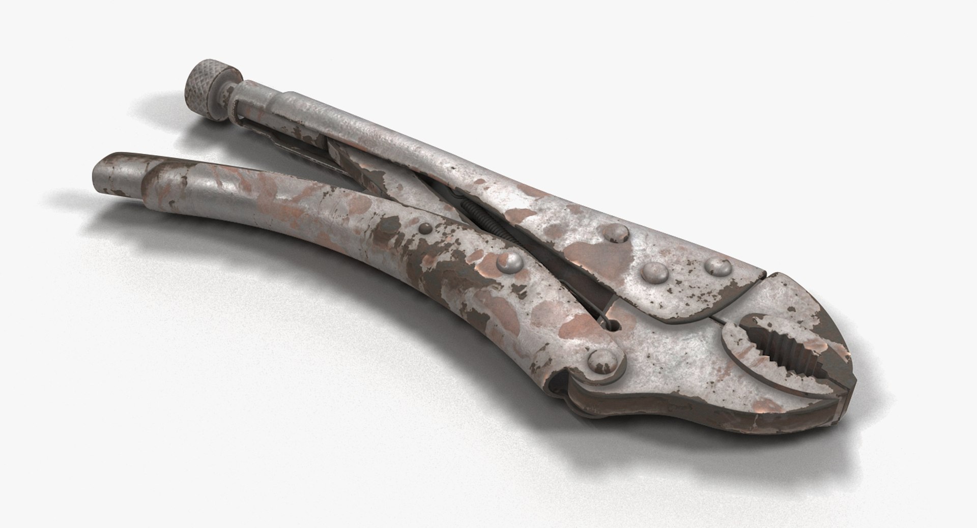 Rusty Vice Grip Model - TurboSquid 1219466