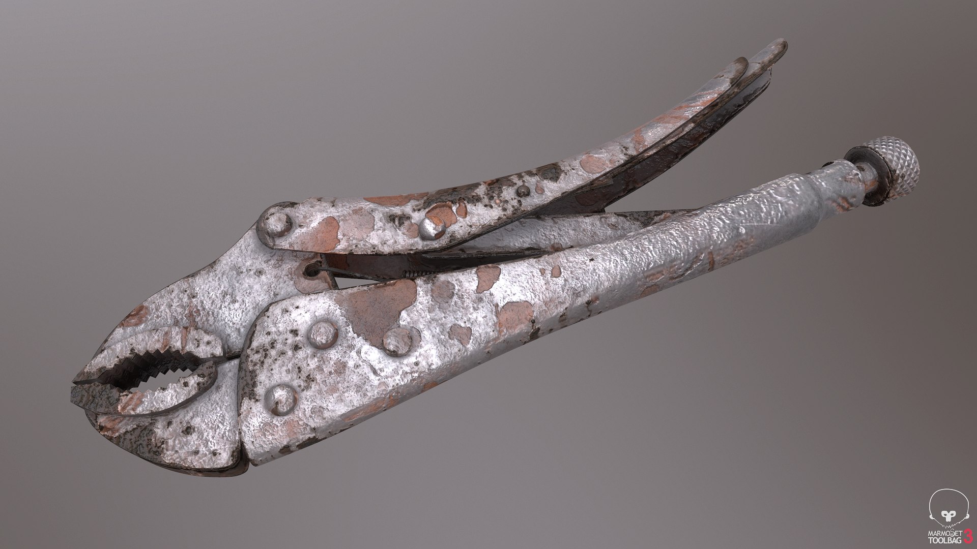 Rusty Vice Grip Model - TurboSquid 1219466