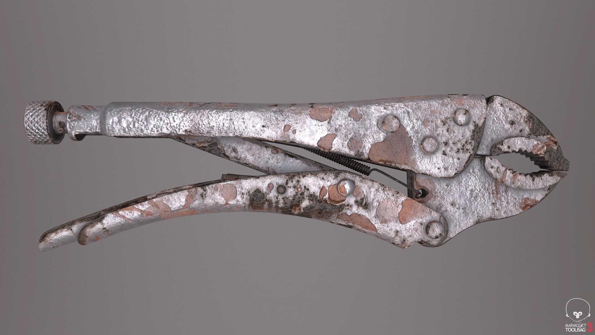 Rusty Vice Grip Model - TurboSquid 1219466