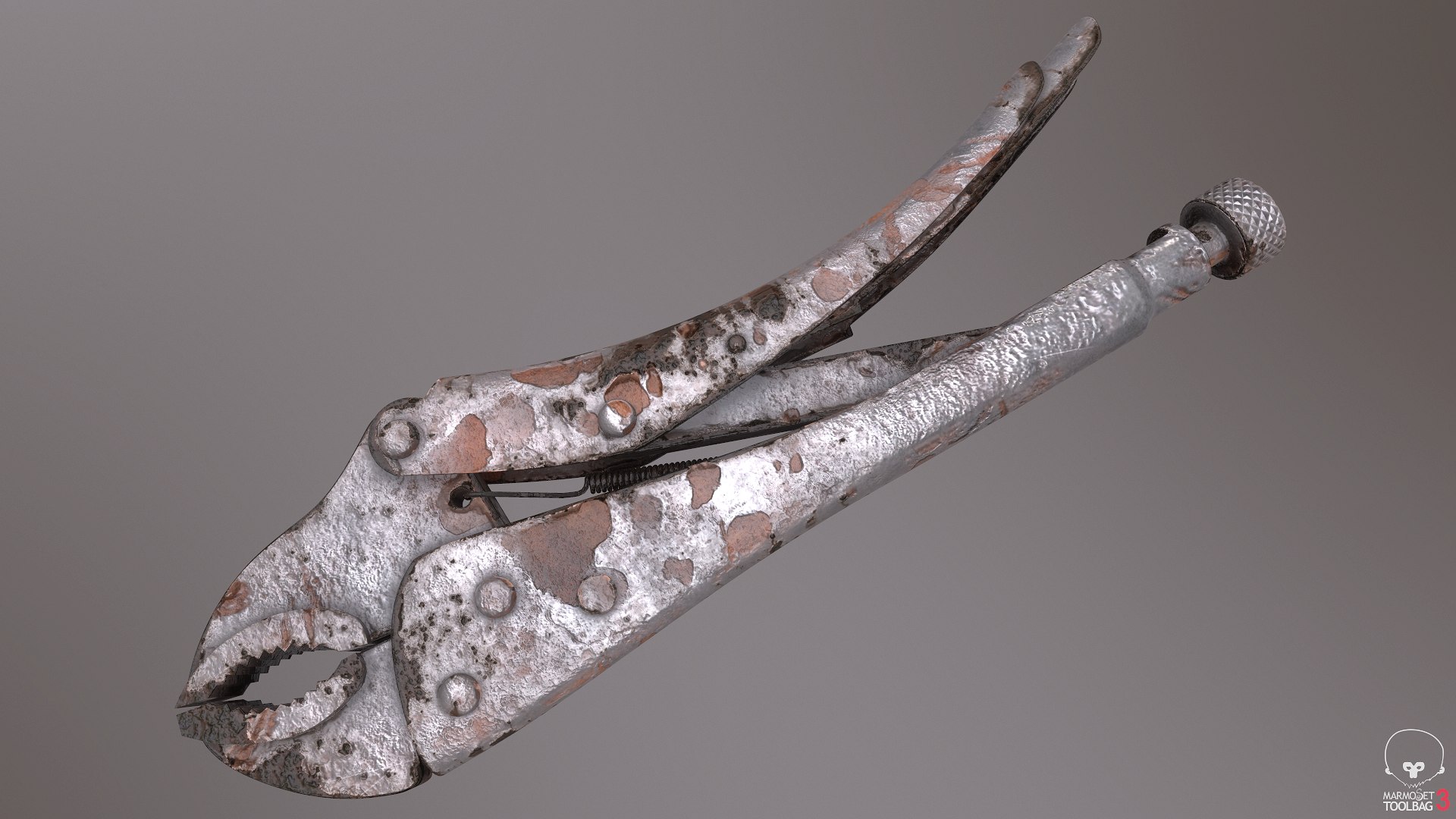 Rusty Vice Grip Model - TurboSquid 1219466