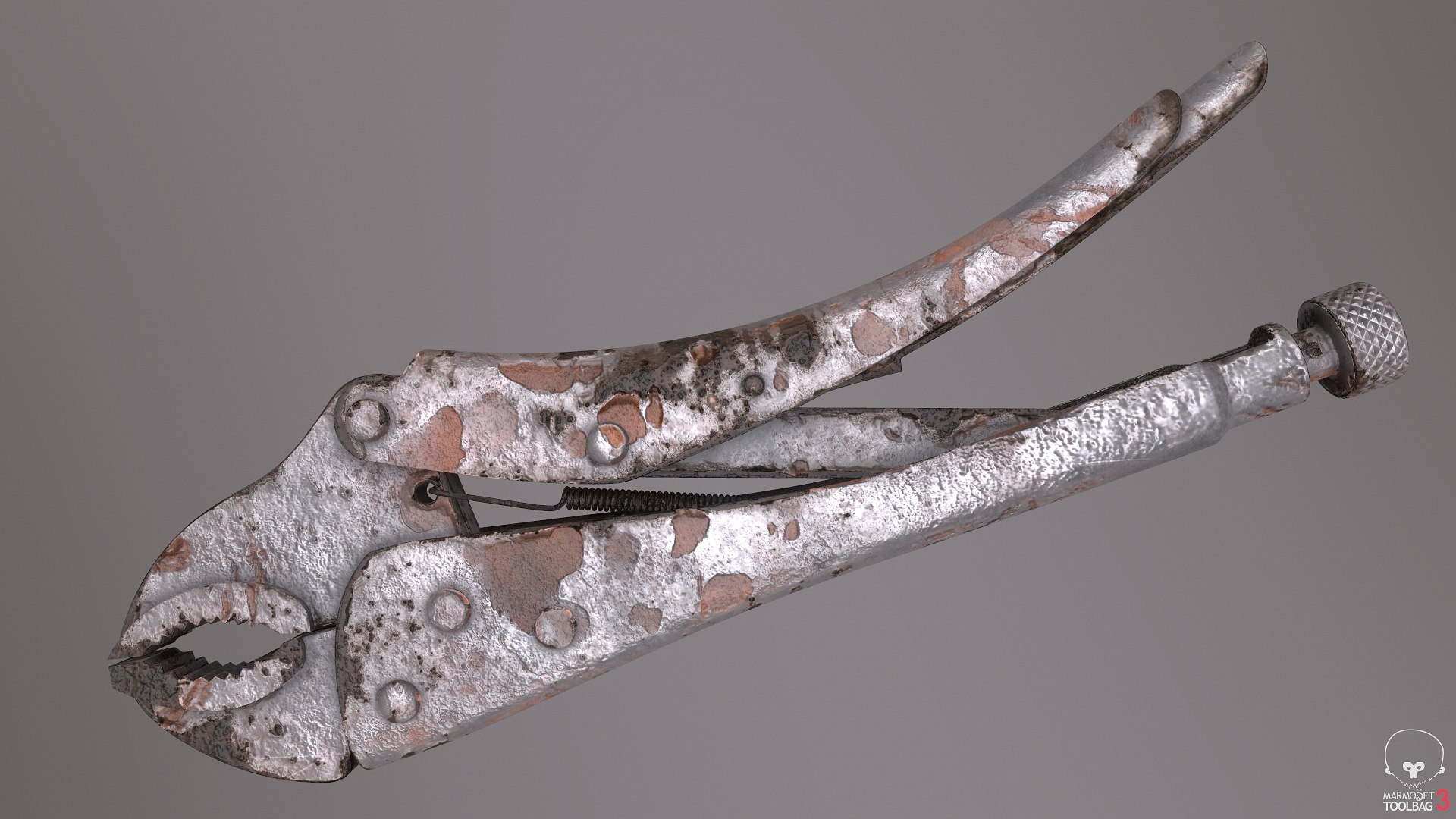 Rusty Vice Grip Model - TurboSquid 1219466