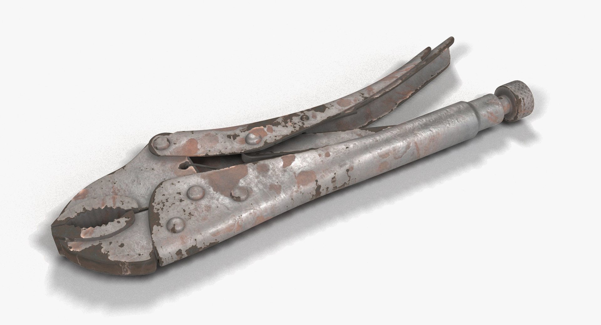 Rusty Vice Grip Model - TurboSquid 1219466