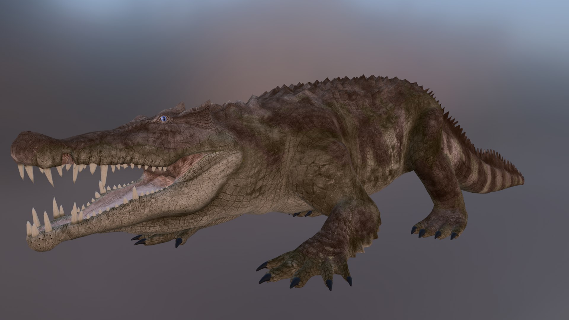 Kaprosuchus 3D - TurboSquid 2129030