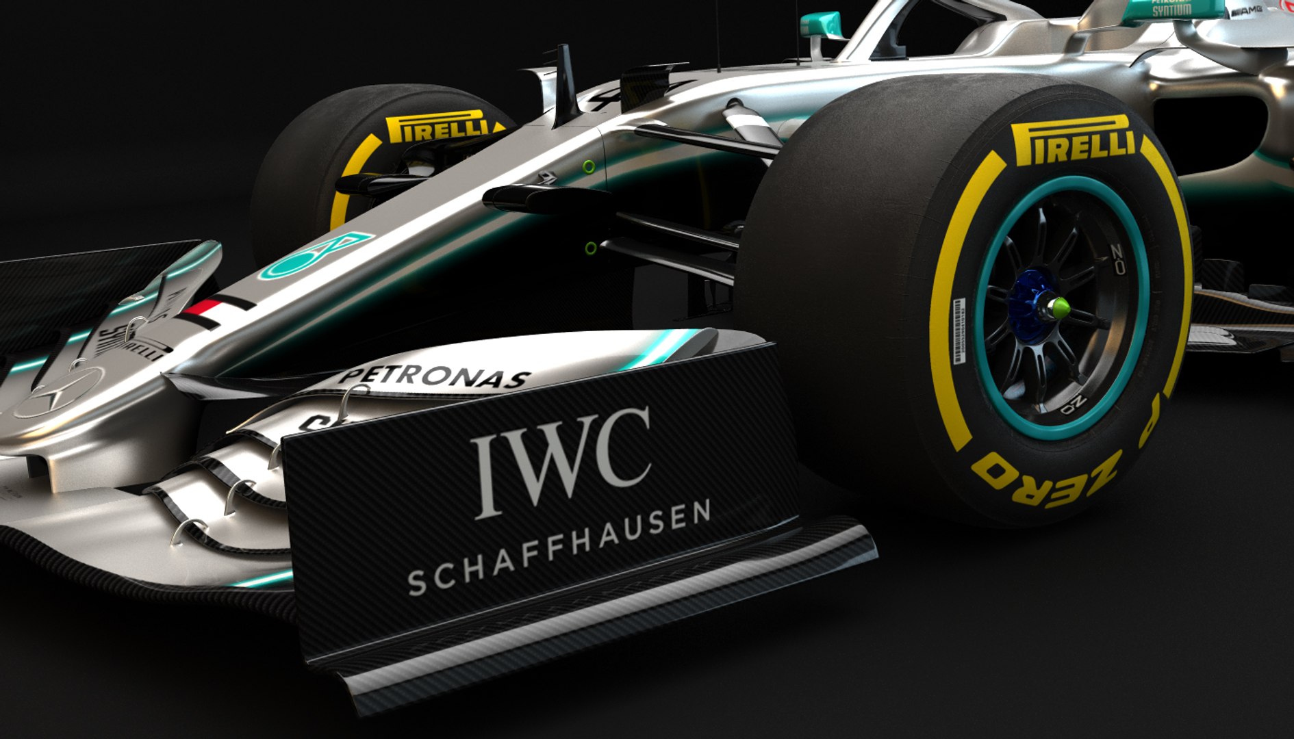 3D mercedes-amg f1 w10 eq - TurboSquid 1422068