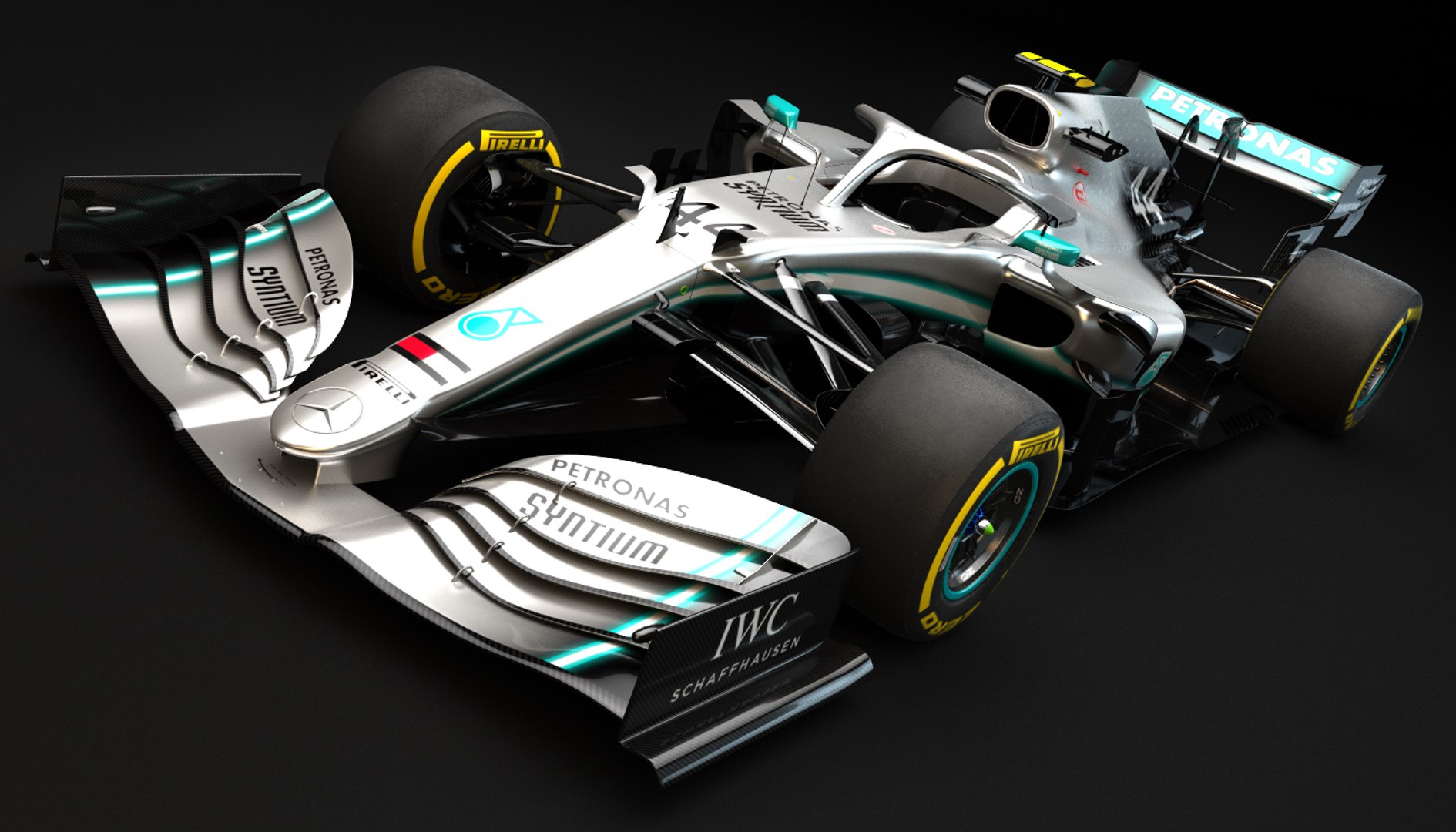 3D mercedes-amg f1 w10 eq - TurboSquid 1422068