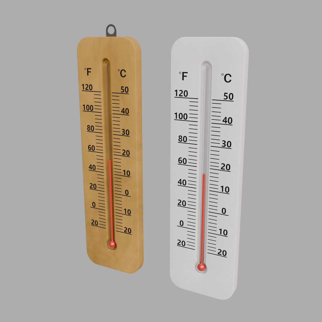 3D Thermometer - TurboSquid 2347360