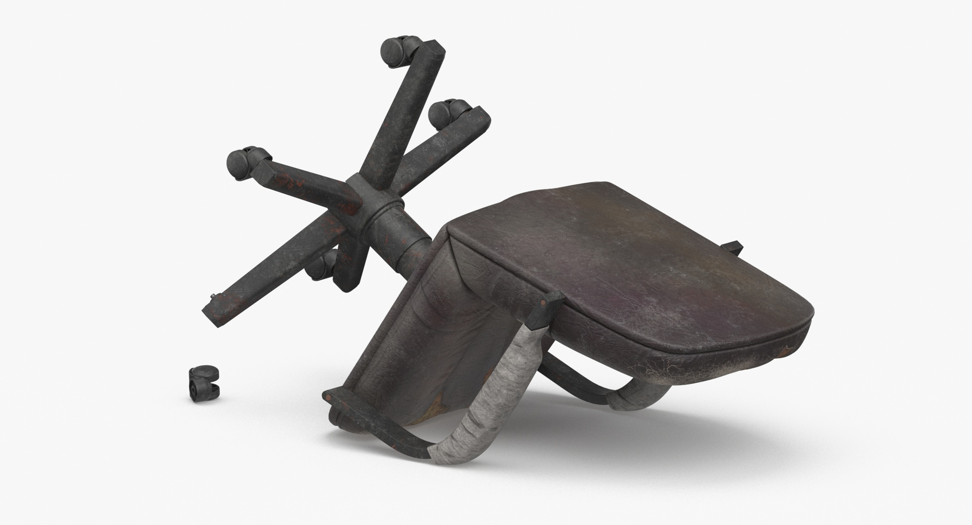3D Model Damaged Chair - TurboSquid 1871816