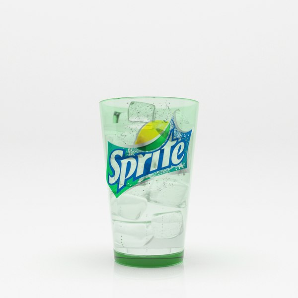 modelo 3d Vidrio de Sprite Soda - TurboSquid 1421776