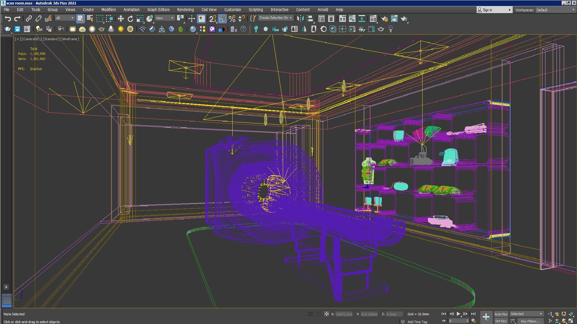 3D Medical Scanner - Scan Room - TurboSquid 1870068