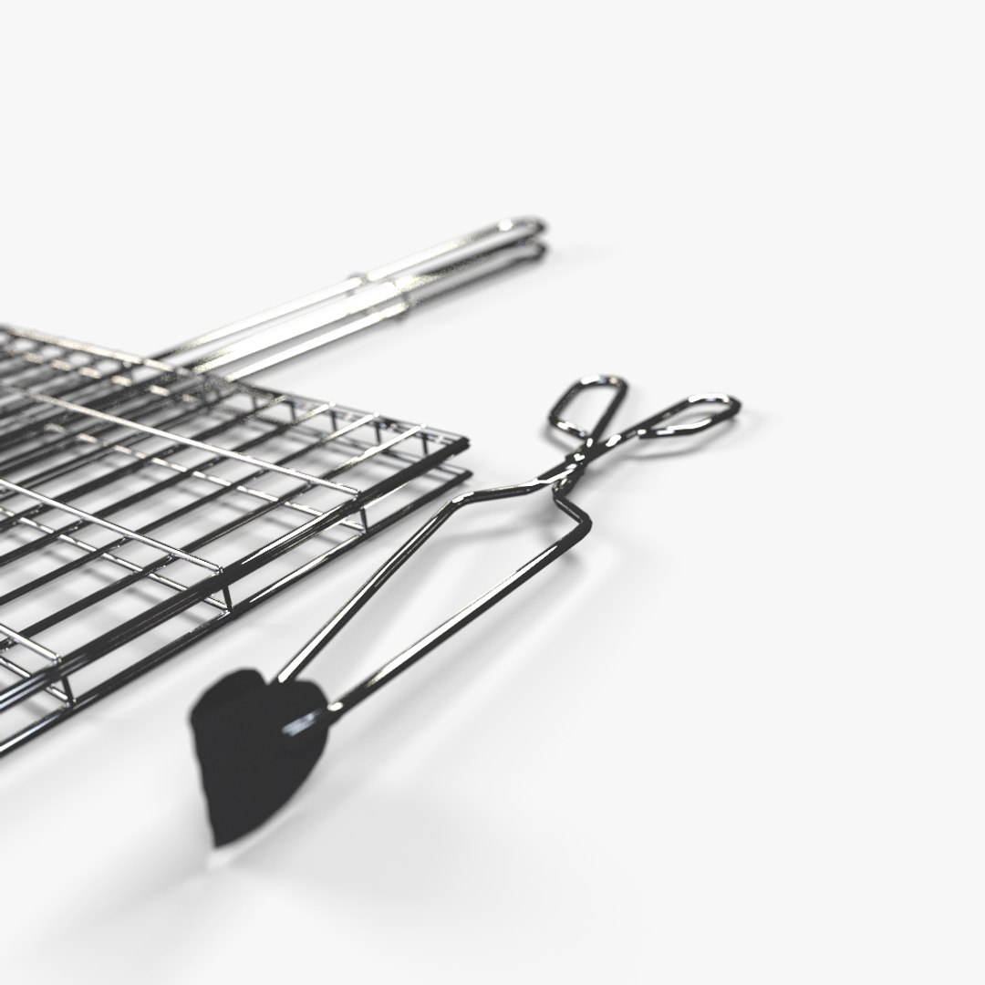Braai Set 3d Max