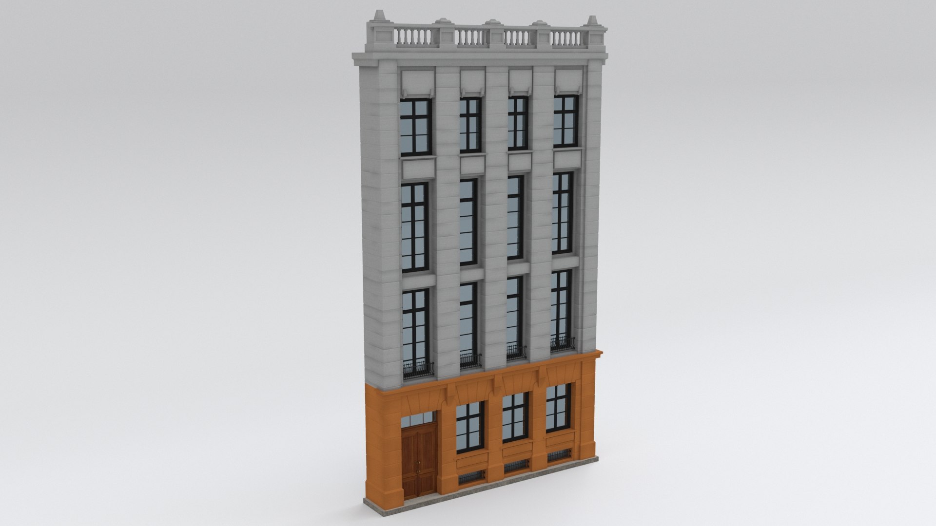 Facade 3D Model - TurboSquid 1880612