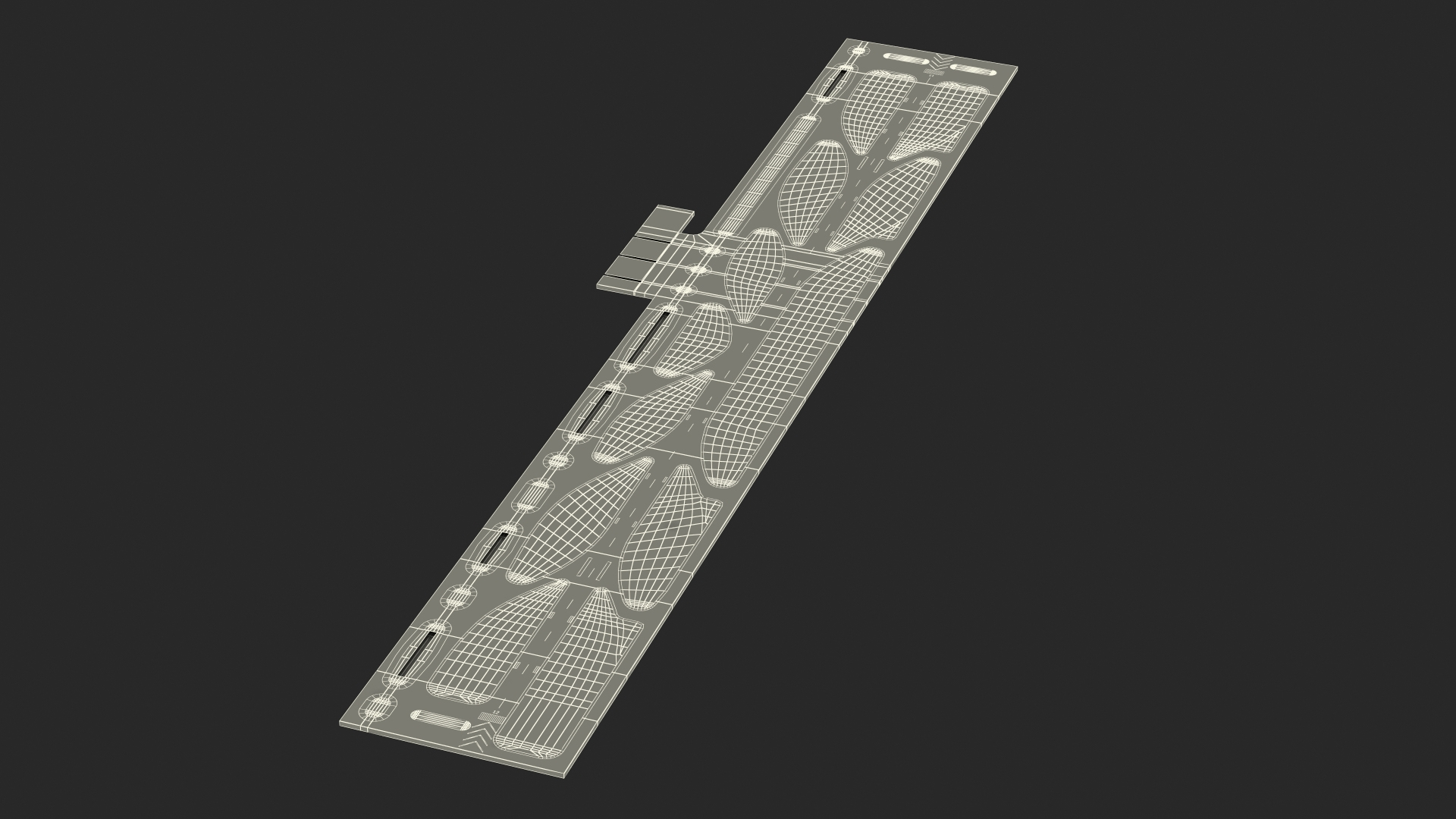 Airport Runway 3D Model - TurboSquid 1894066