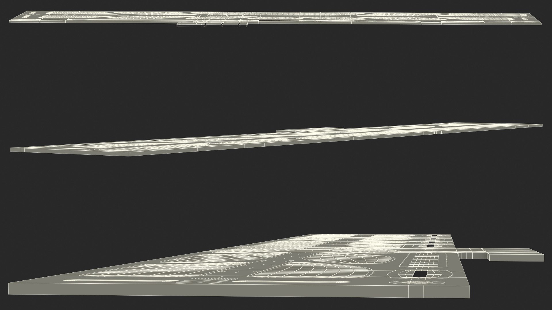 Airport Runway 3D Model - TurboSquid 1894066