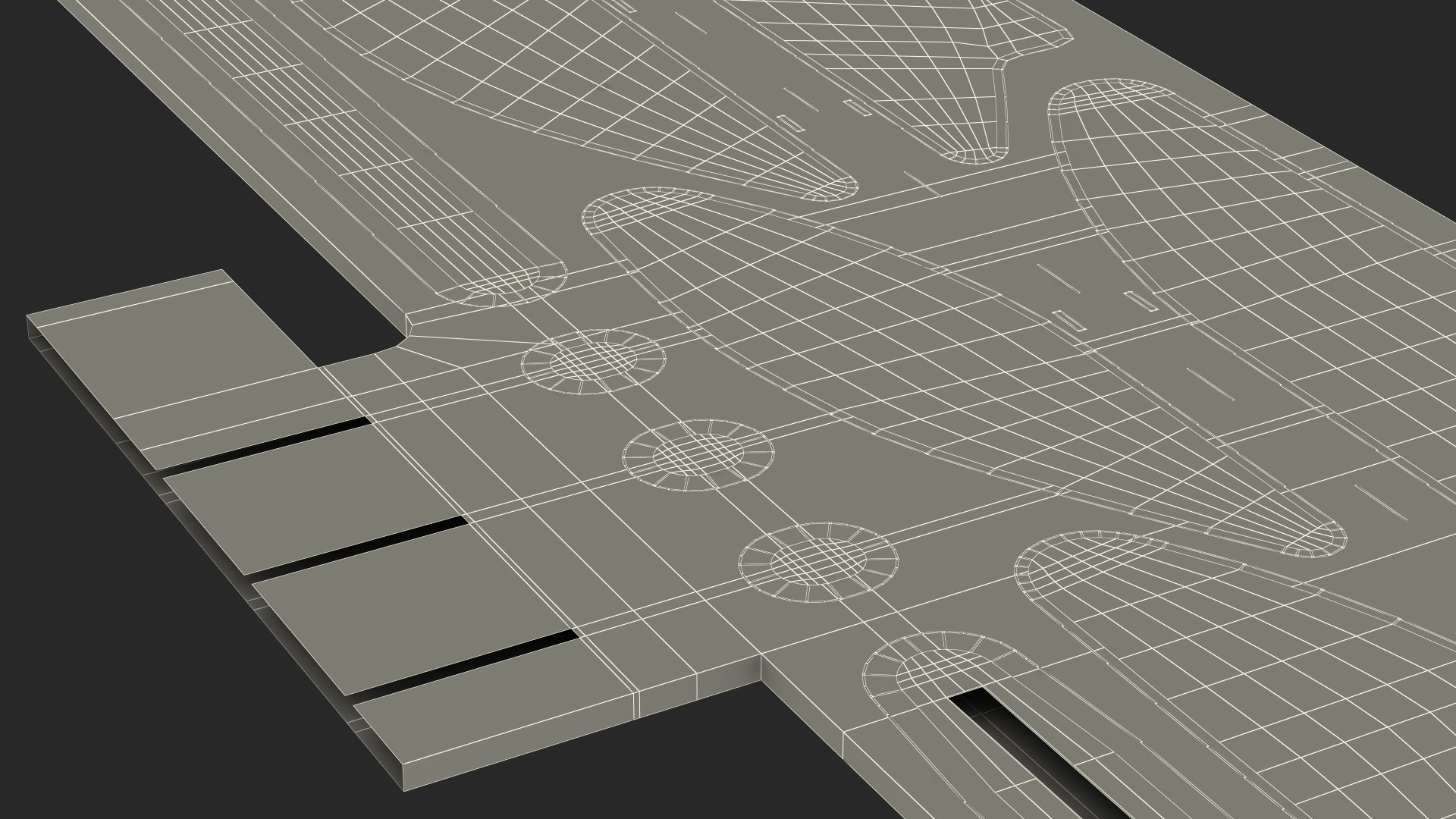 Airport Runway 3D Model - TurboSquid 1894066