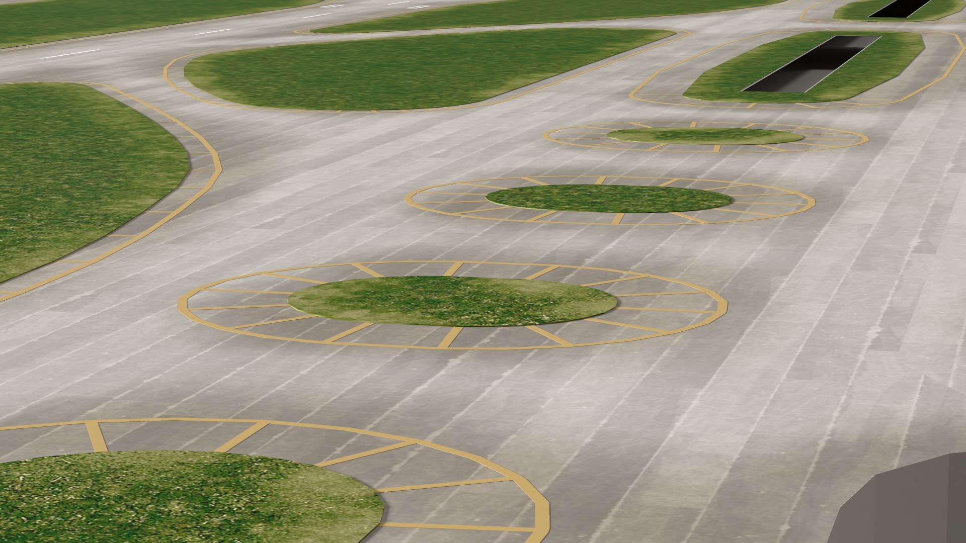 Airport Runway 3D Model - TurboSquid 1894066