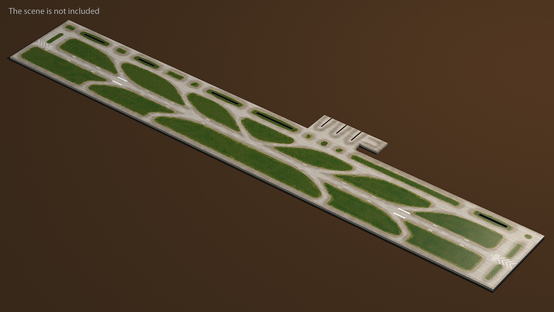 Airport Runway 3D Model - TurboSquid 1894066