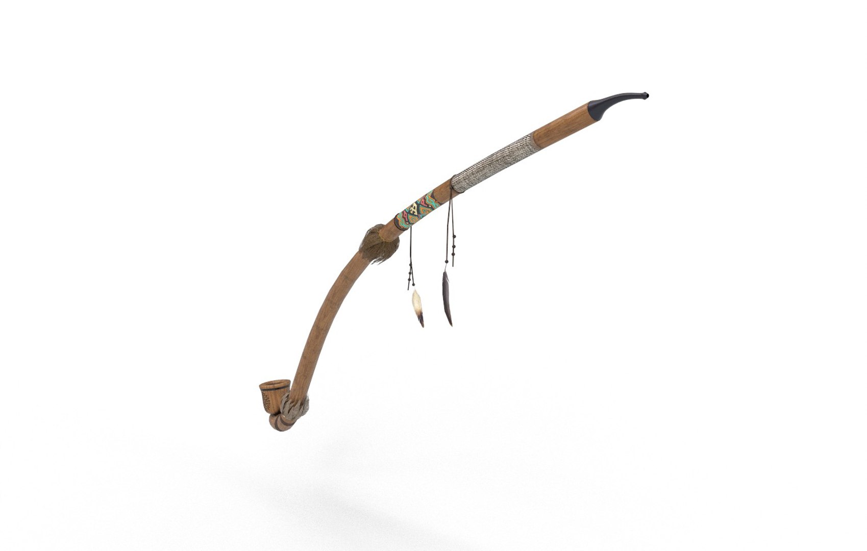 3D Model Peace Pipe - TurboSquid 1622332