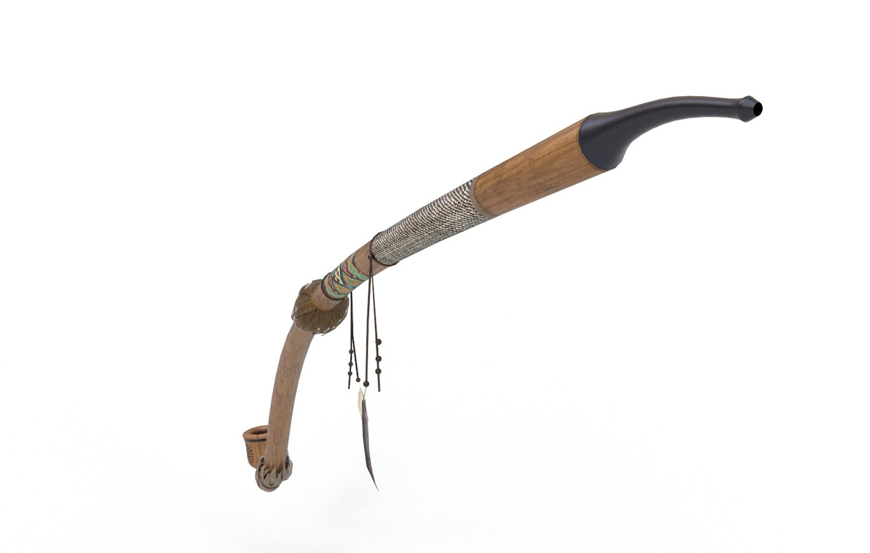 3D Model Peace Pipe - TurboSquid 1622332