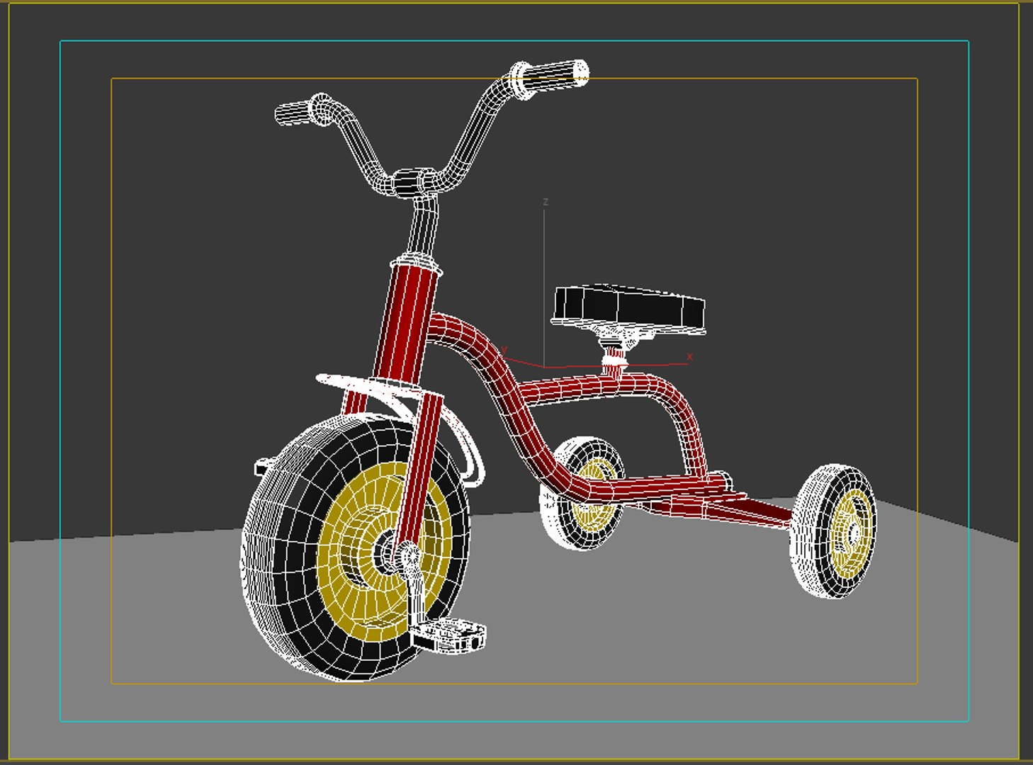 Baby Cycle 3d Model
