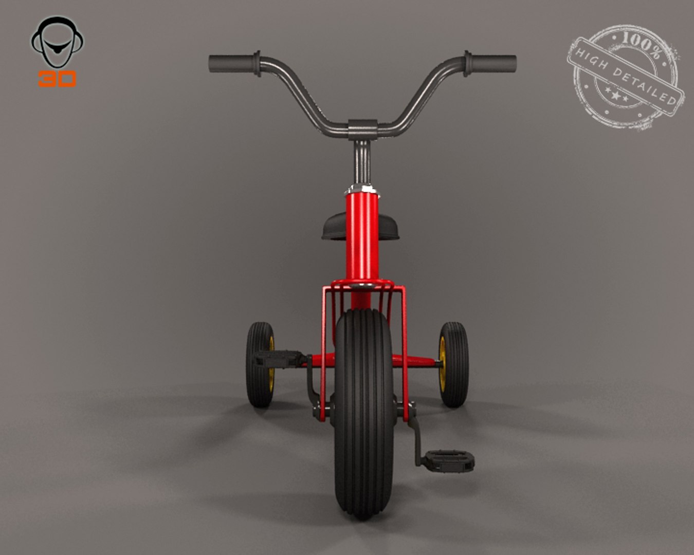 Baby Cycle 3d Model